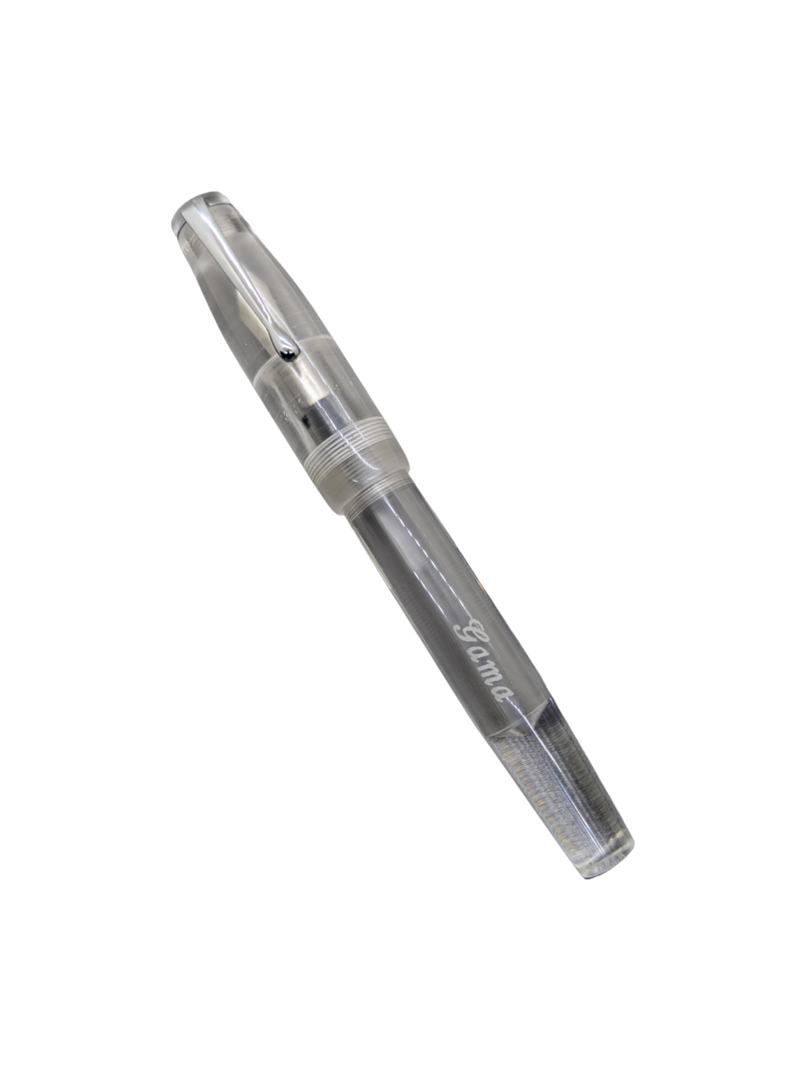 Transparent Fountain Pen | GAMA DEMONSTRATOR (Flat Top)